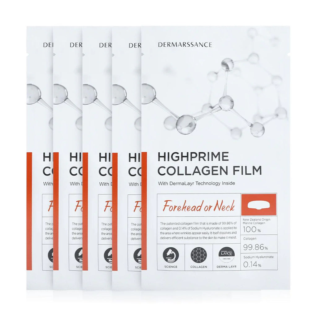 DERMARSSANCE - HIGHPRIME COLLAGEN FLIM (FOREHEAD) (5PCS) – Evorie Beauty